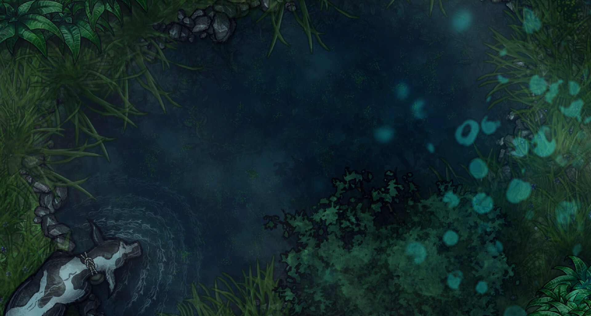 Detailed Dungeons - Petunia The Cow (Night)