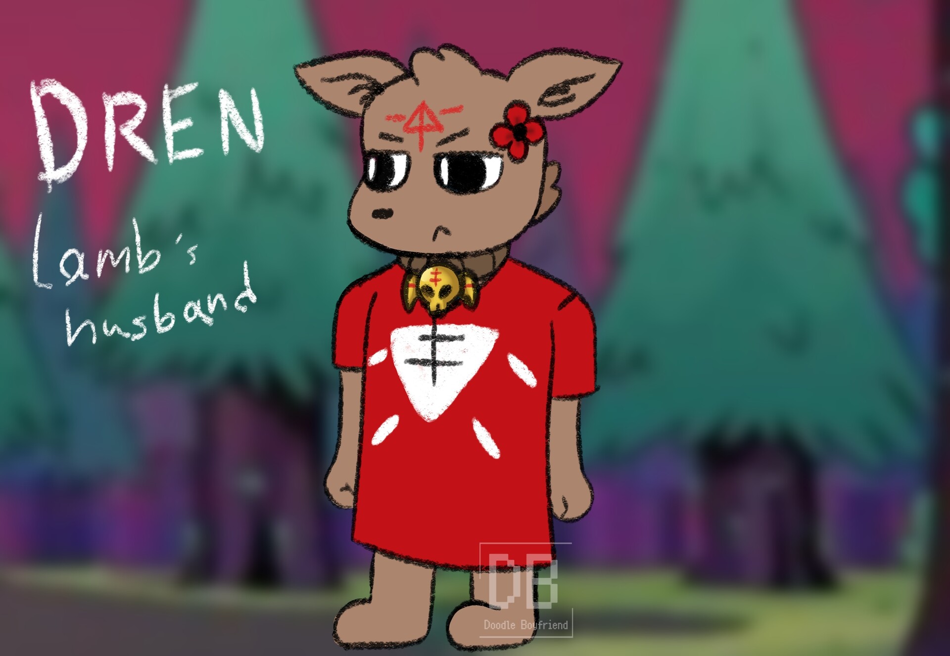 ArtStation - Cult of The Lamb Oc