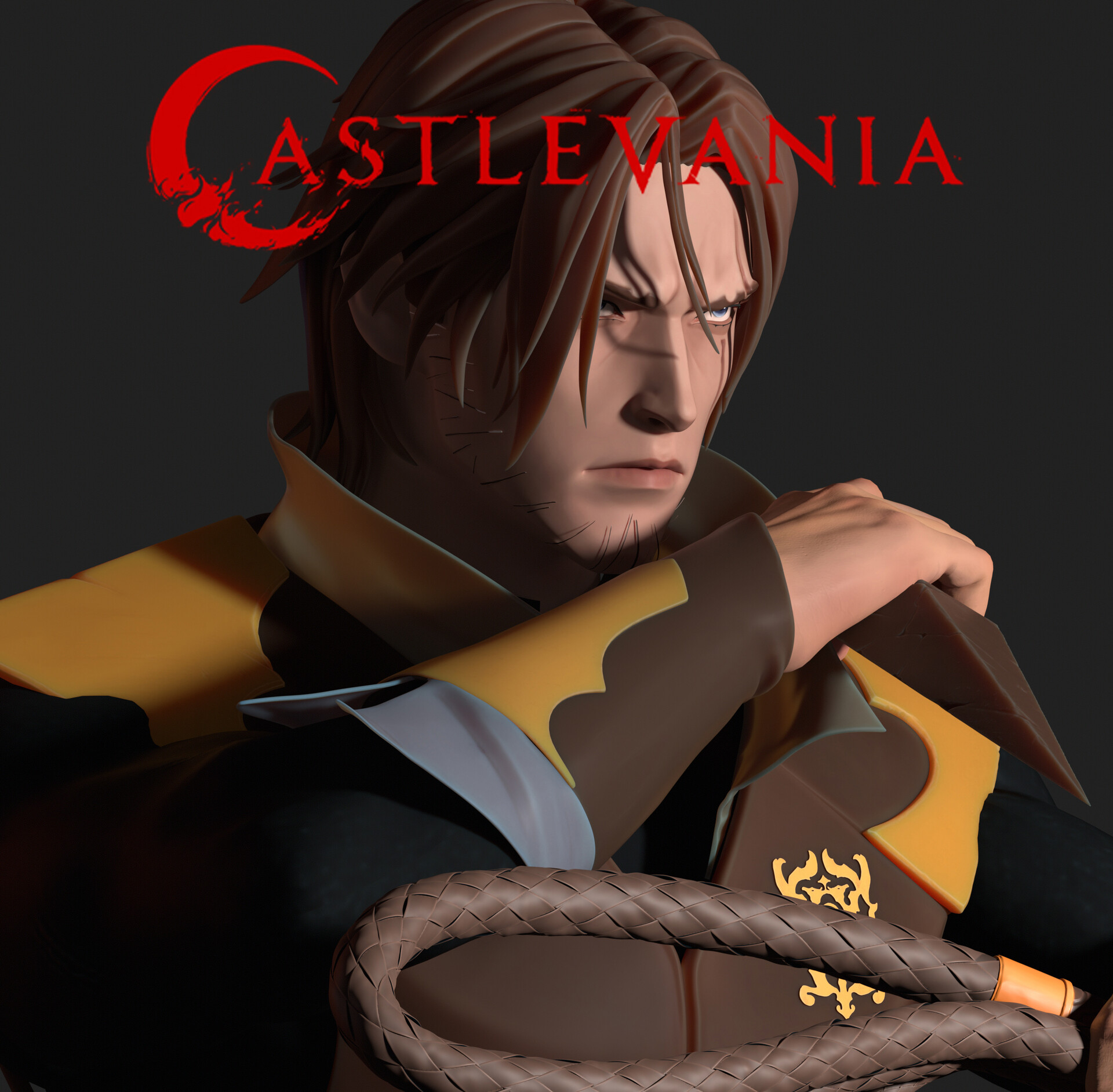 ArtStation - Castlevania Trevor Belmont