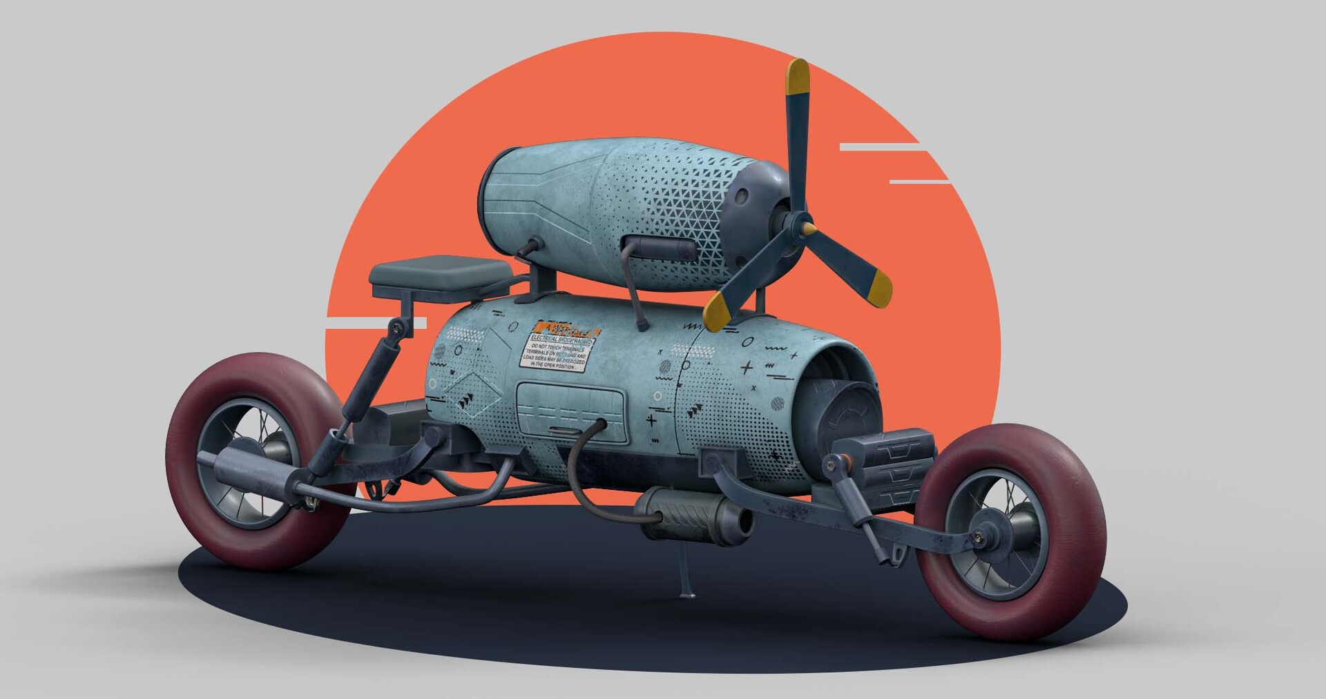 ArtStation - Sci Fi Bike