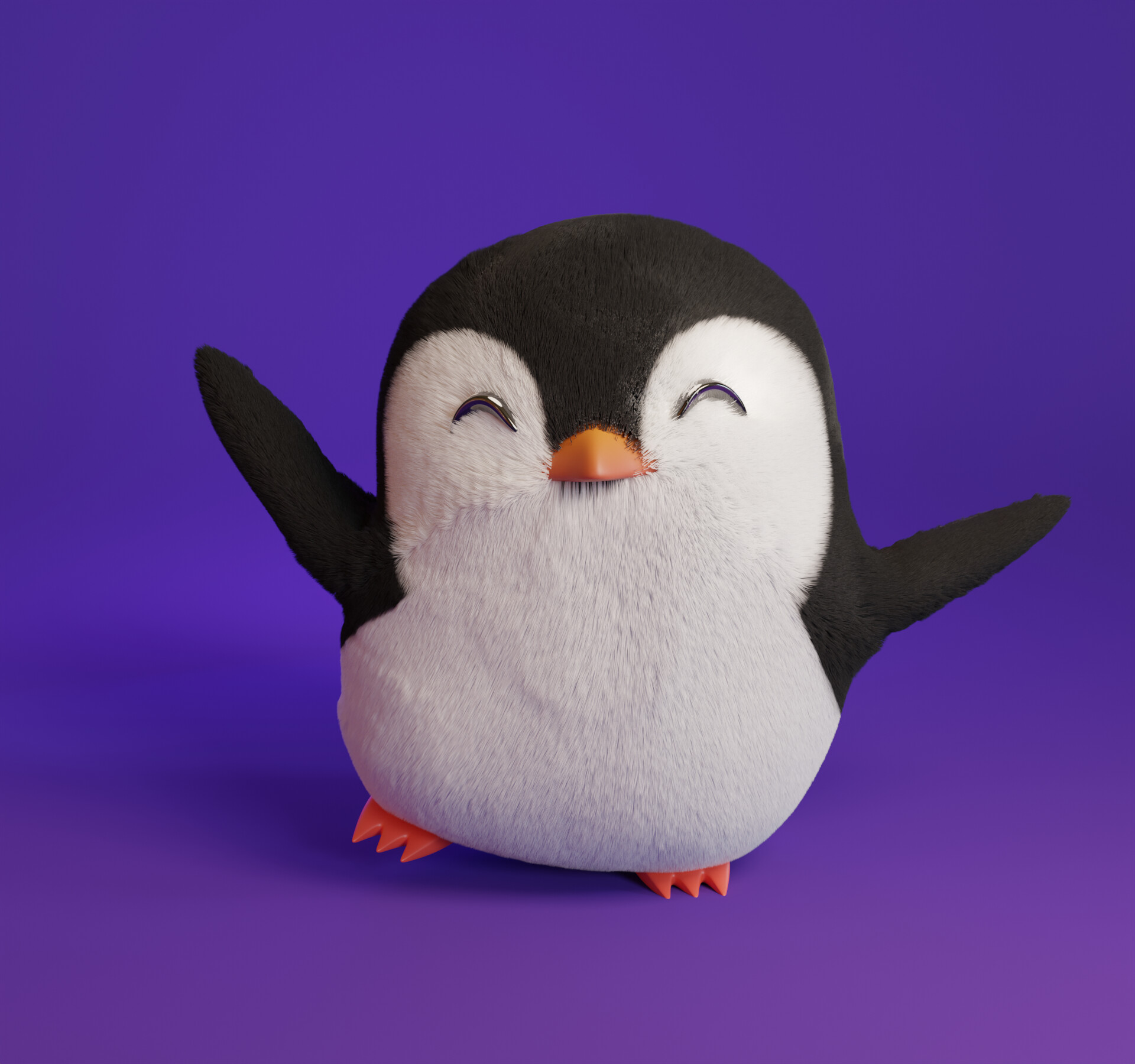 ArtStation - Cute Penguin