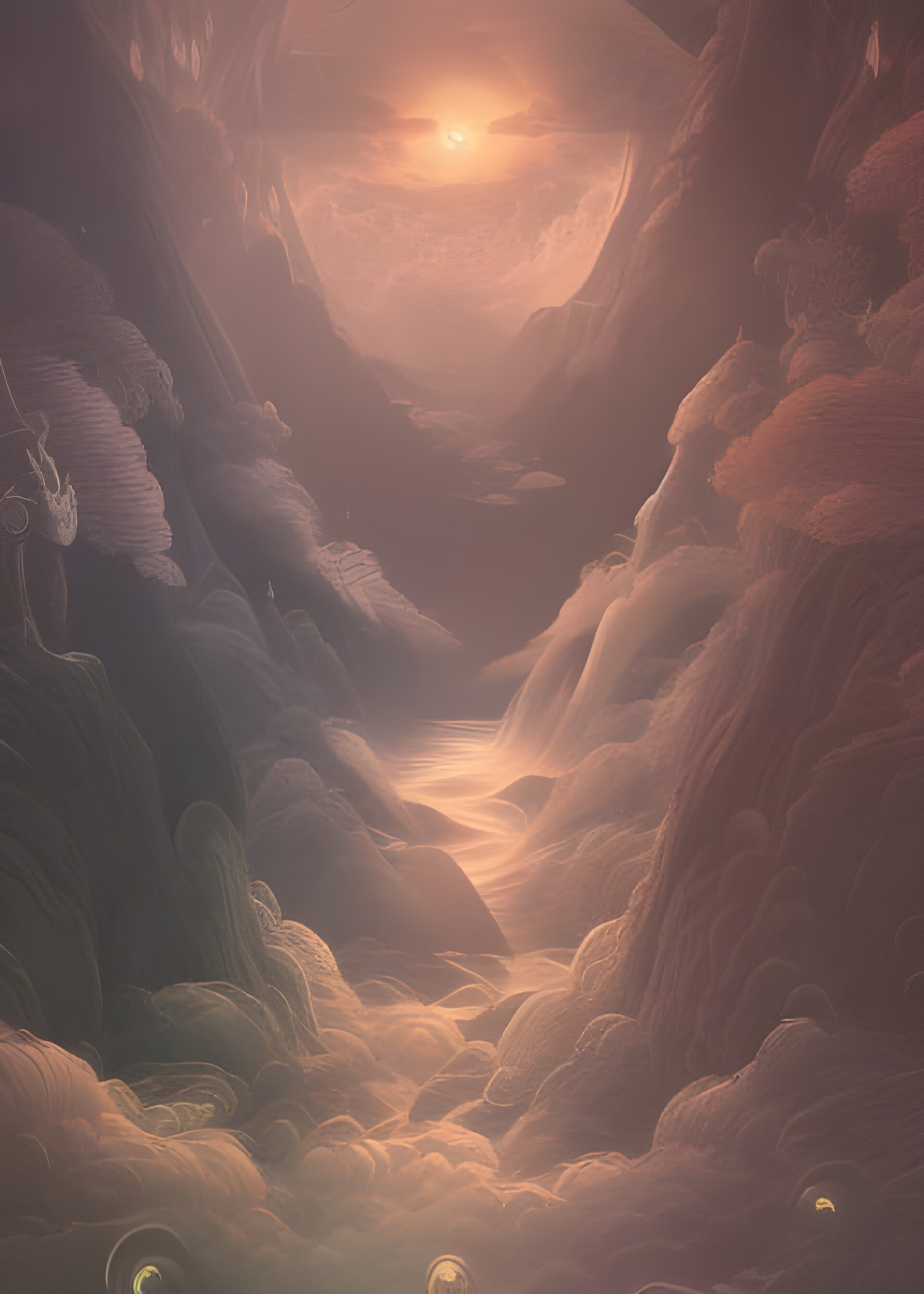 ArtStation - Cascading Landscape 3