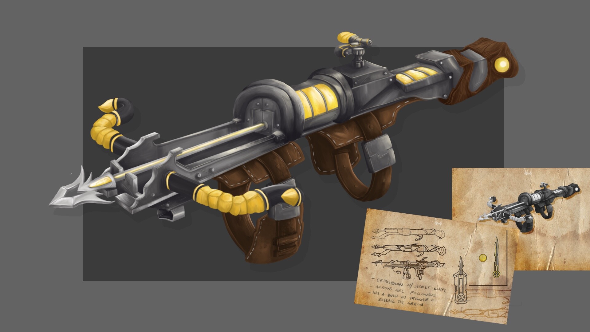 ArtStation - Rendering for weapon, vehicle, and creature design