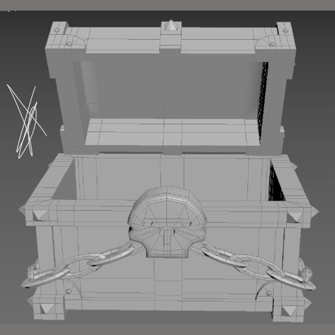 ArtStation - Chest Model 3D