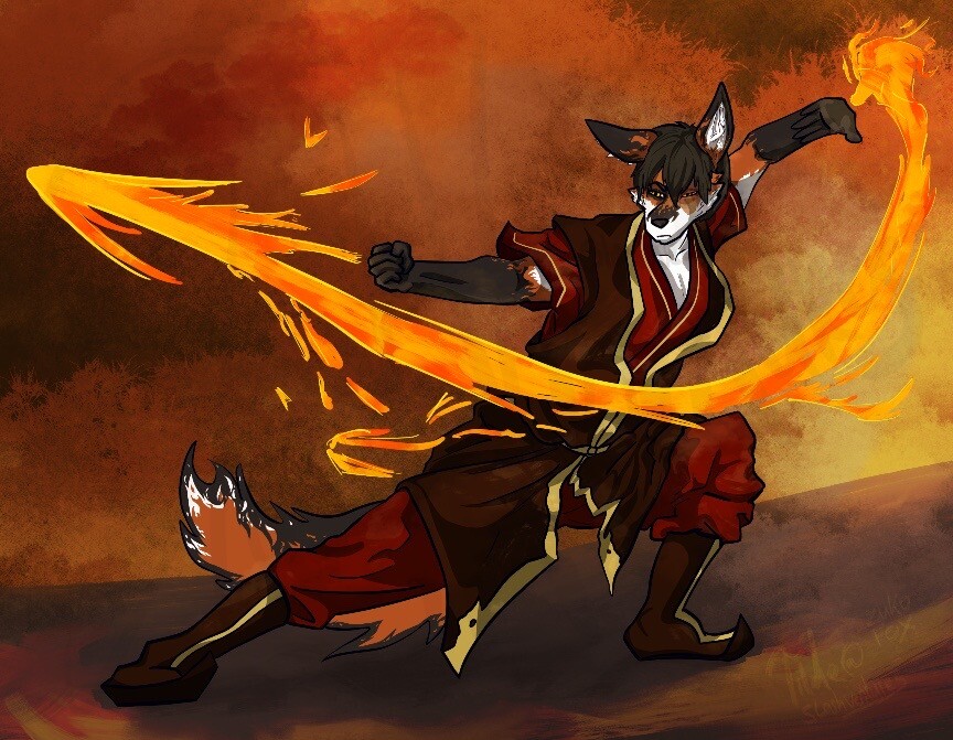 ArtStation - Zuko Fox Fan Art