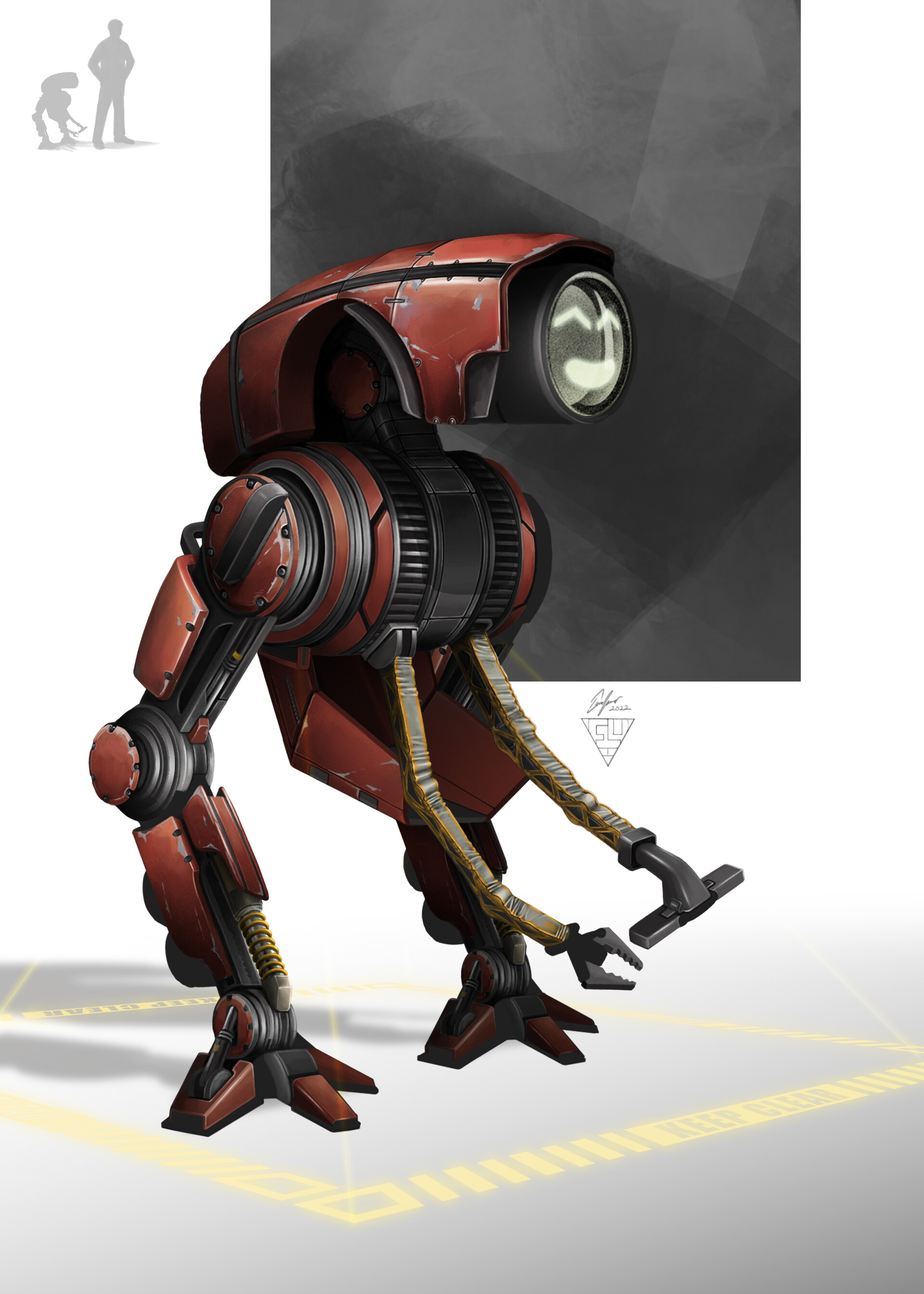 ArtStation - BB-2B Cleaner Droid