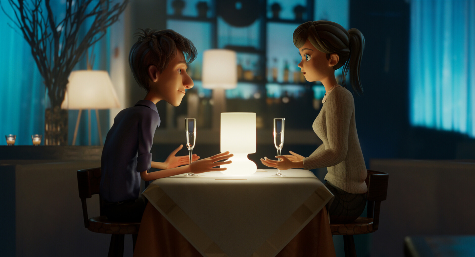 ArtStation - AAA Lighting Challenge #8 - A Morning Coffee