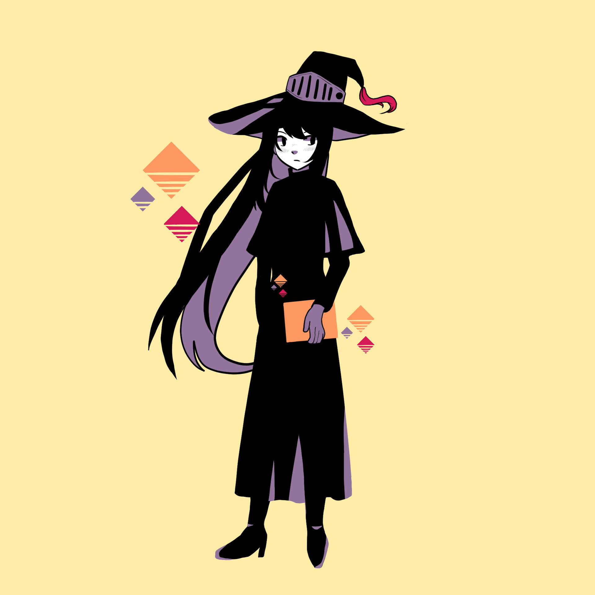 ArtStation - Nameless weaponry witch