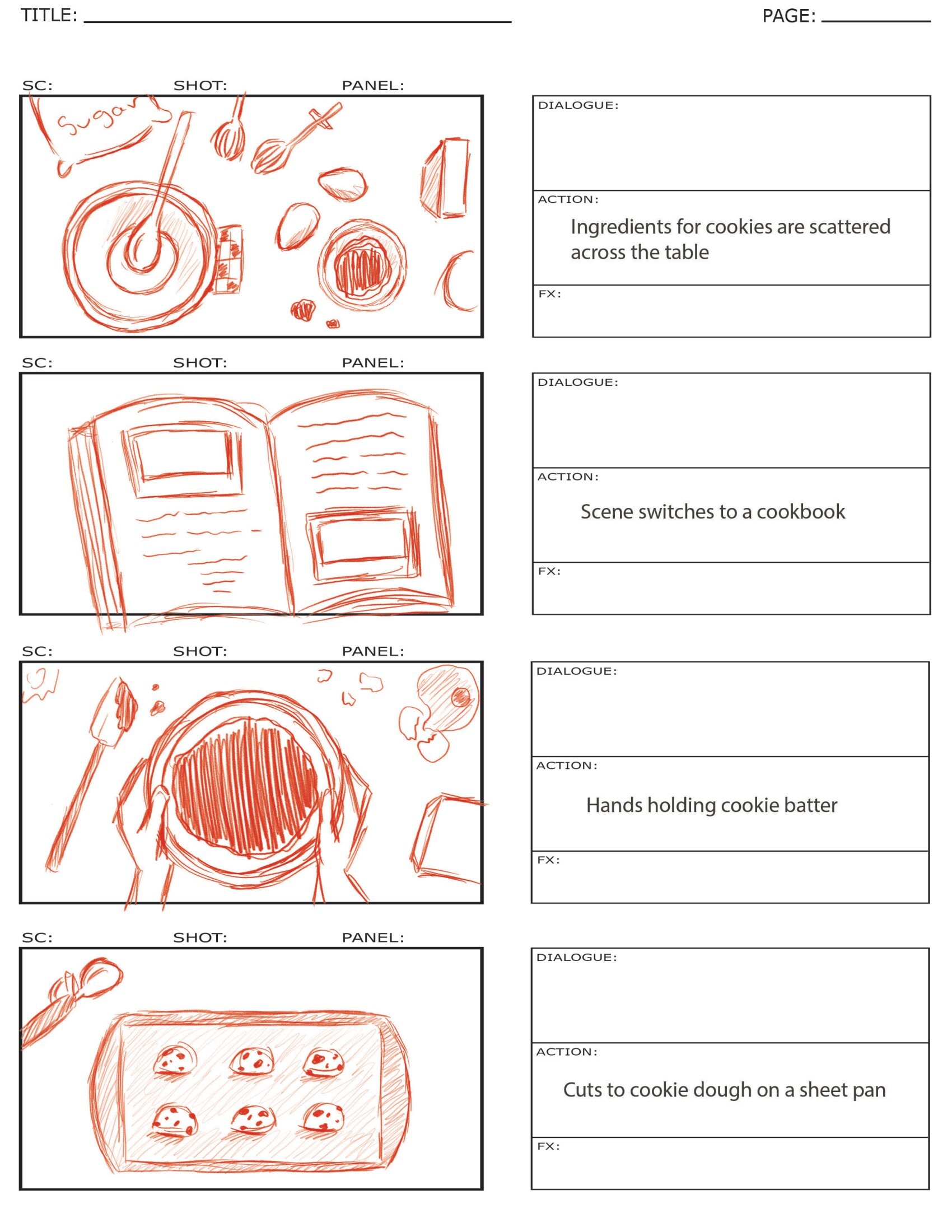 ArtStation - Cooking channel intro