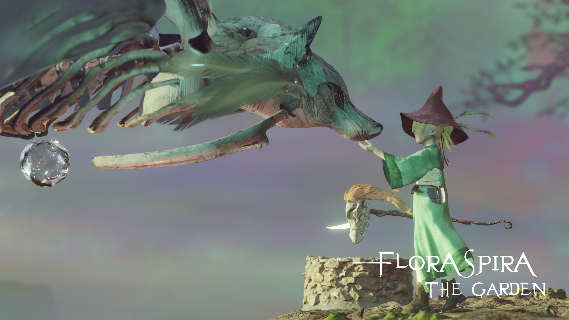 Zeming Sun - Original Blender Animation | Floraspira - The Garden