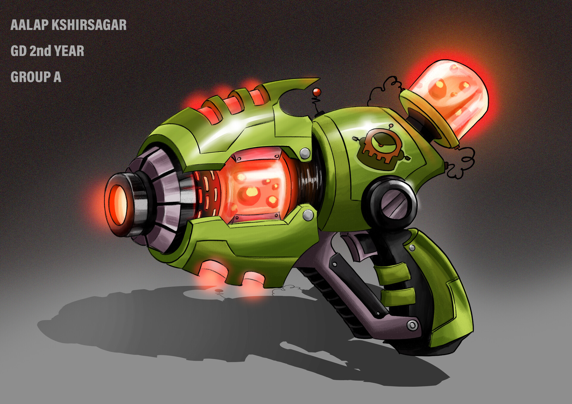 ArtStation - GUN concept art