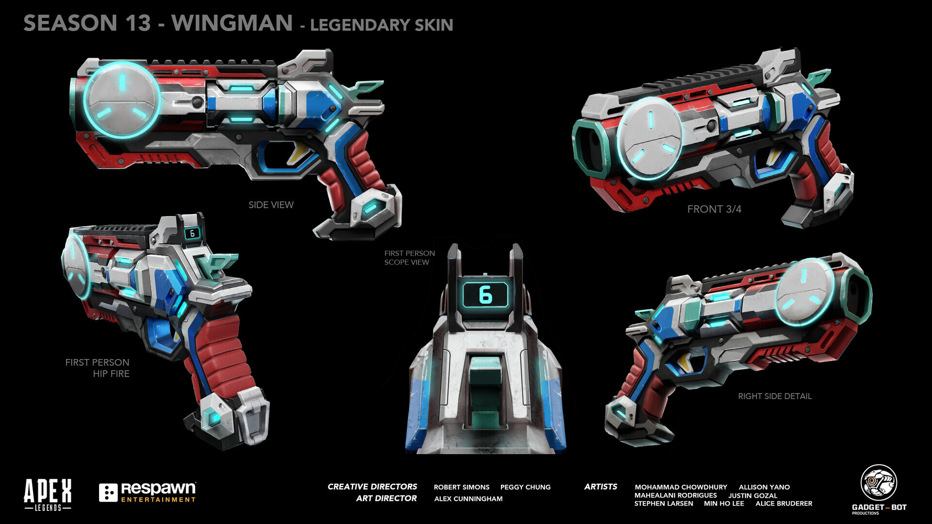 Min Ho Lee - Apex Legends // Wingman Legendary Skin