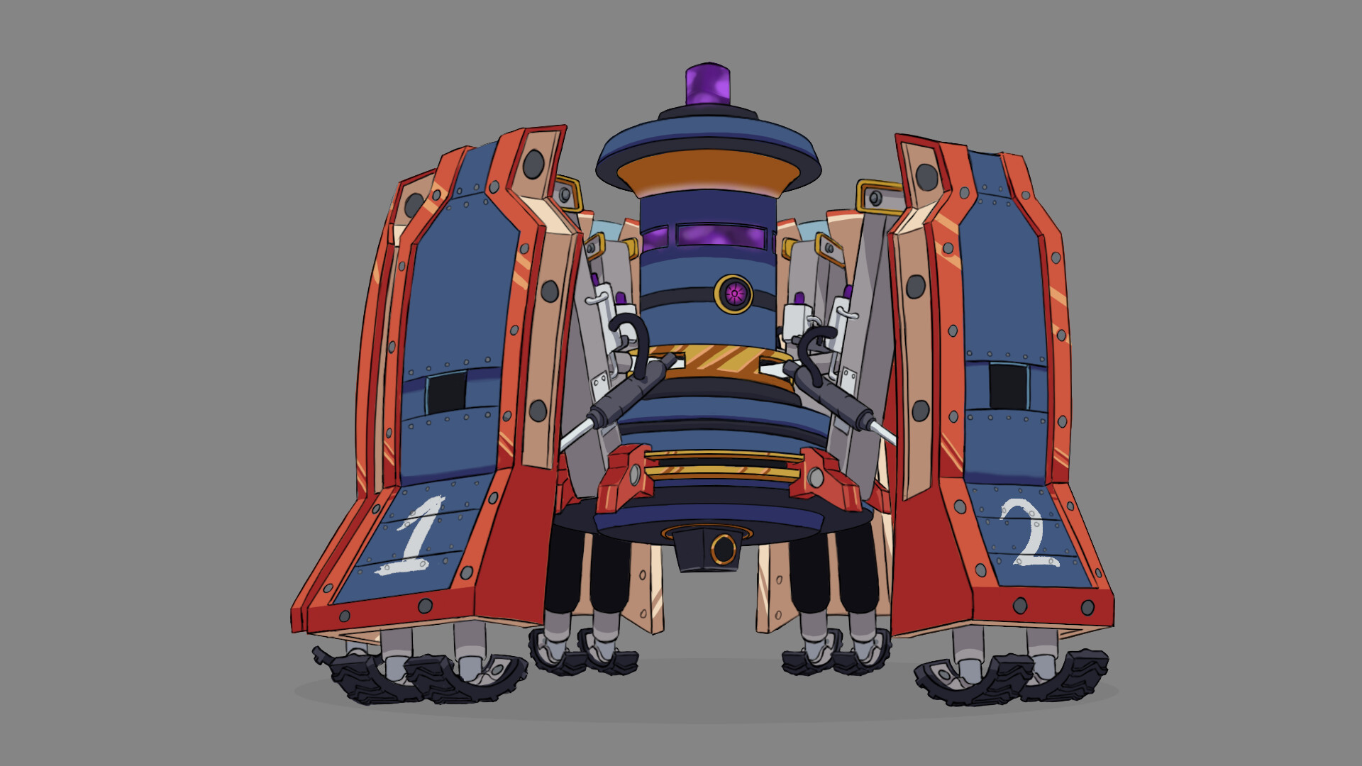 ArtStation - Videogame Project "Tinker Tower" - M.A.C.H.I.N.E (Exploration)