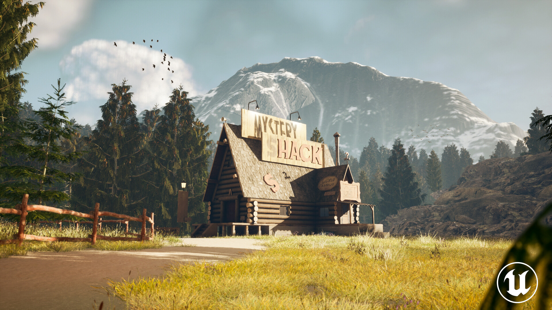 ArtStation - Gravity Falls Reimagined - The Mystery Shack