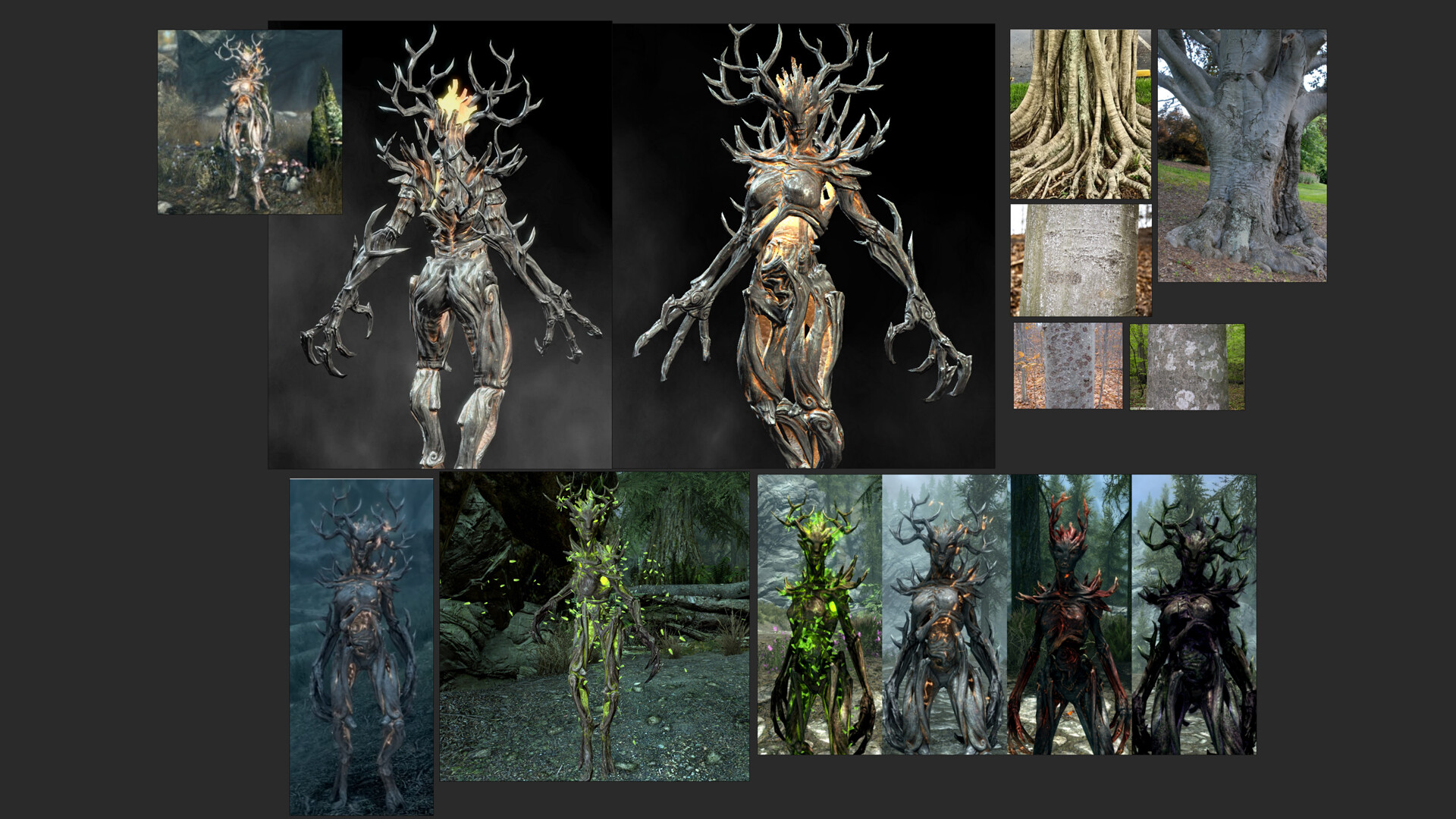 Skyrim Spriggan Concept Art
