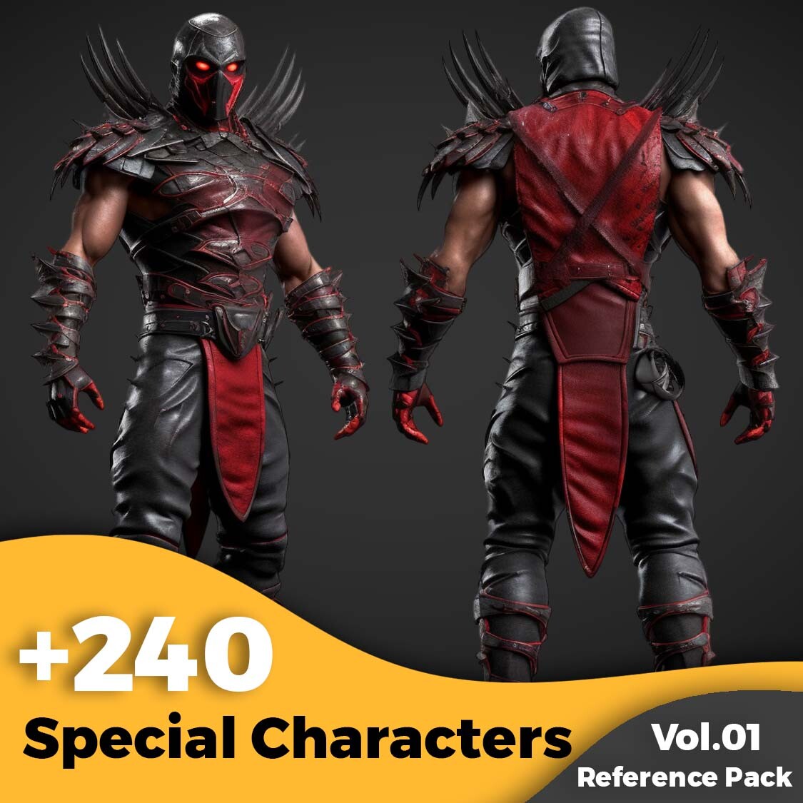 Mortal Kombat 9 Ermac Alternate Costume