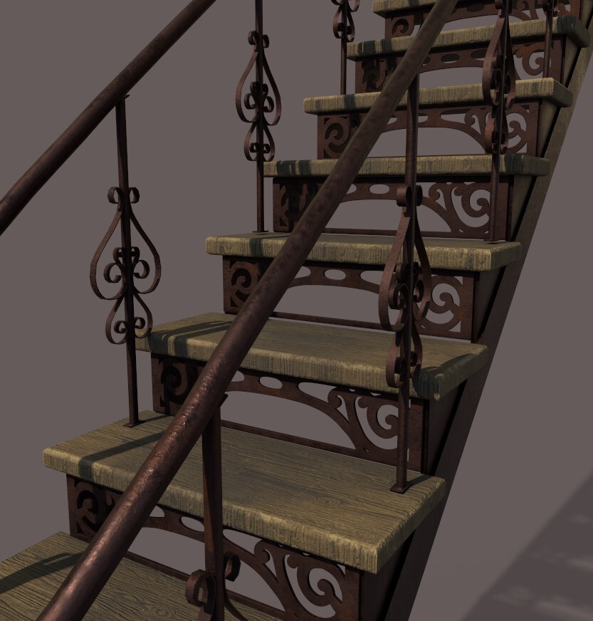 Michael Chicoine - Old Quebec Stairs