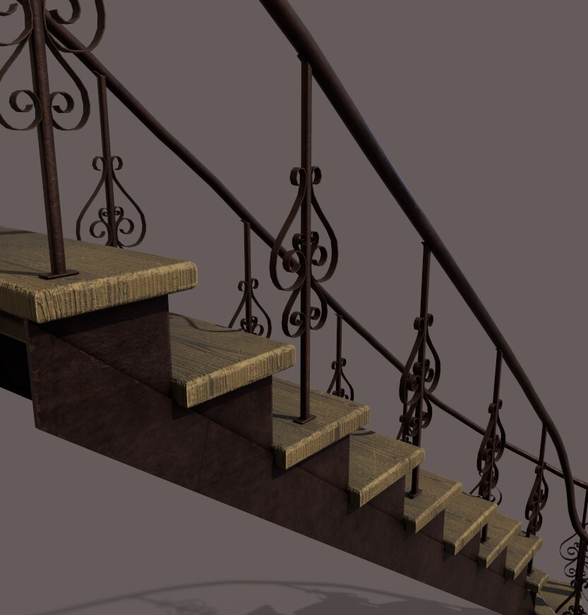 Michael Chicoine - Old Quebec Stairs