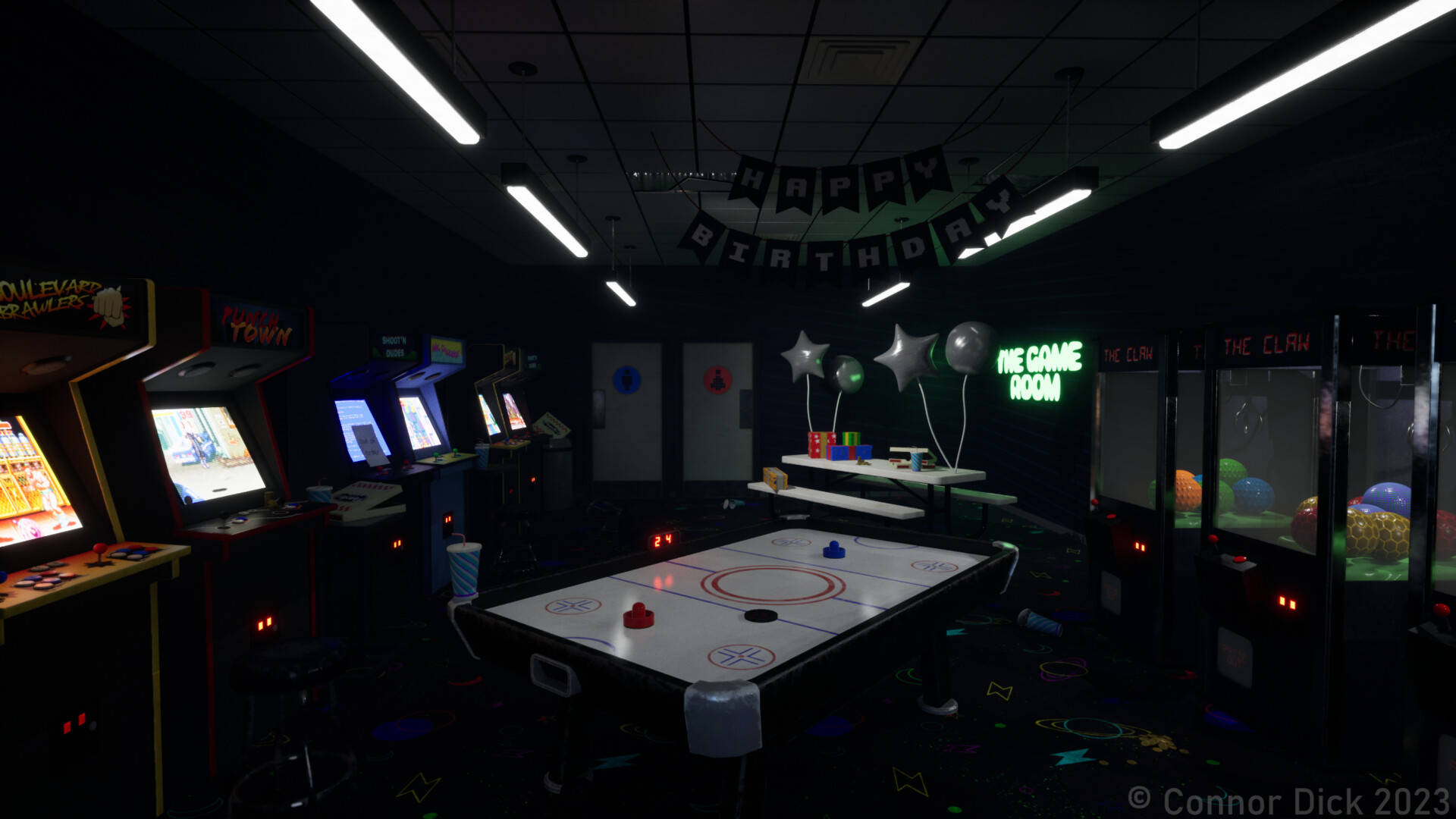 ArtStation - Arcade Birthday Party