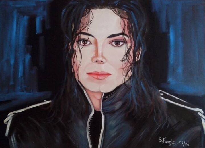 ArtStation - Michael Jackson - oil on canvas 50x70 cm.