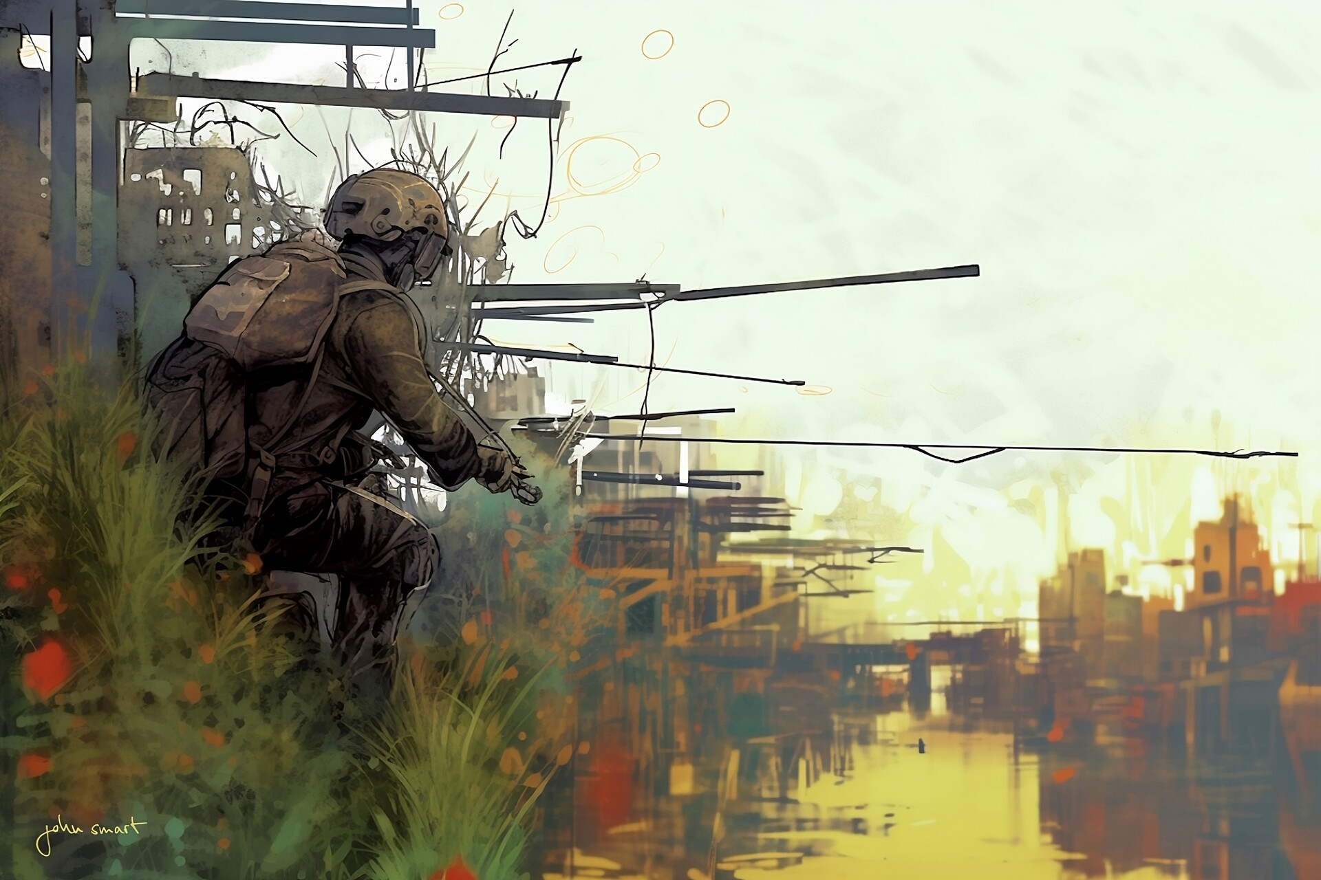 ArtStation - digital ist besser by john smart 2023