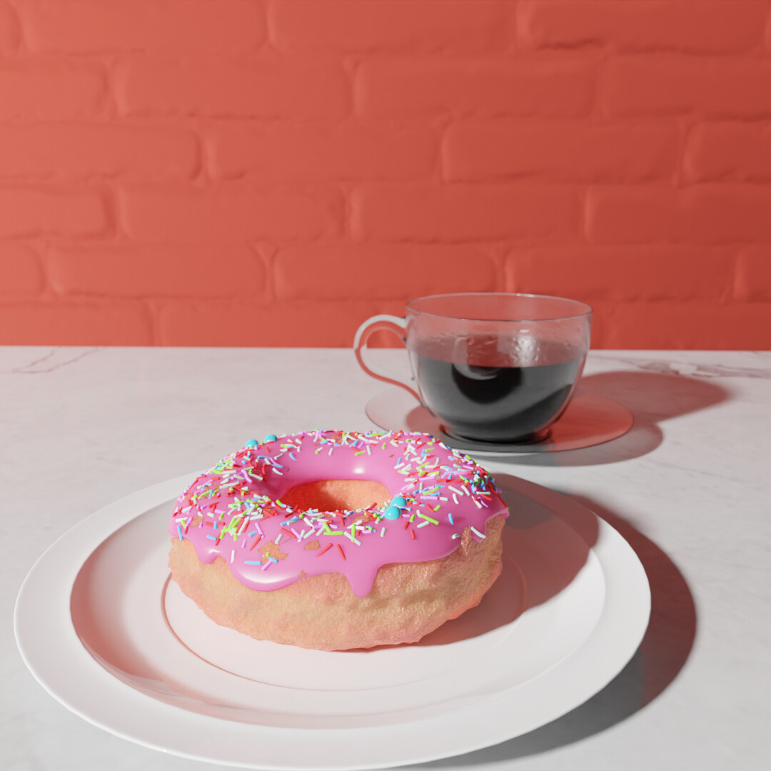 ArtStation - Blender Donut Tutorial
