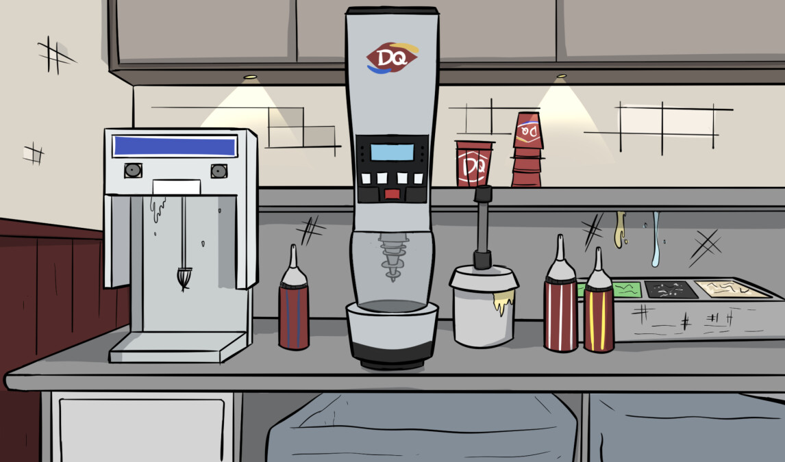 Nathan C - L3git Commission Work (Prop & Background Design)