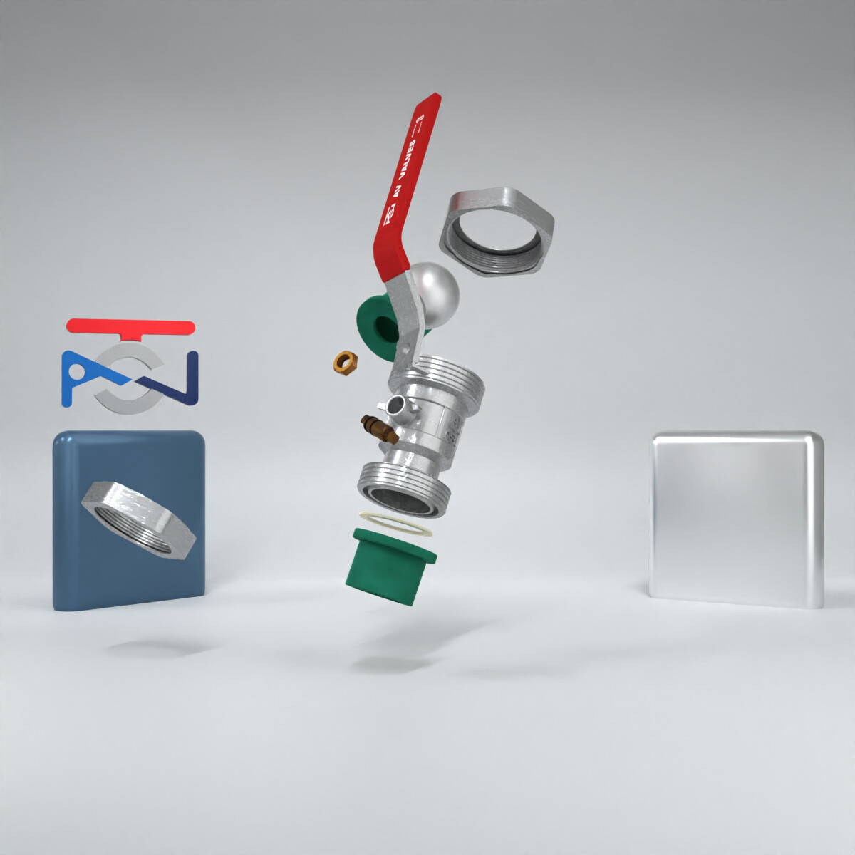 ArtStation - valves 3D