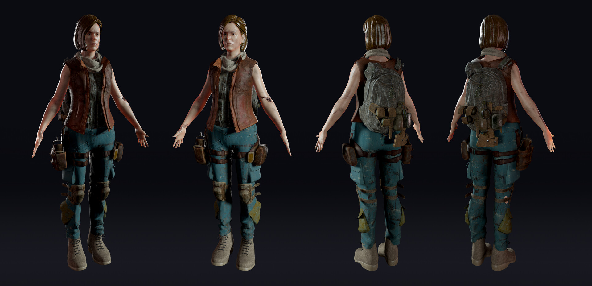 ArtStation - Next generation female role model