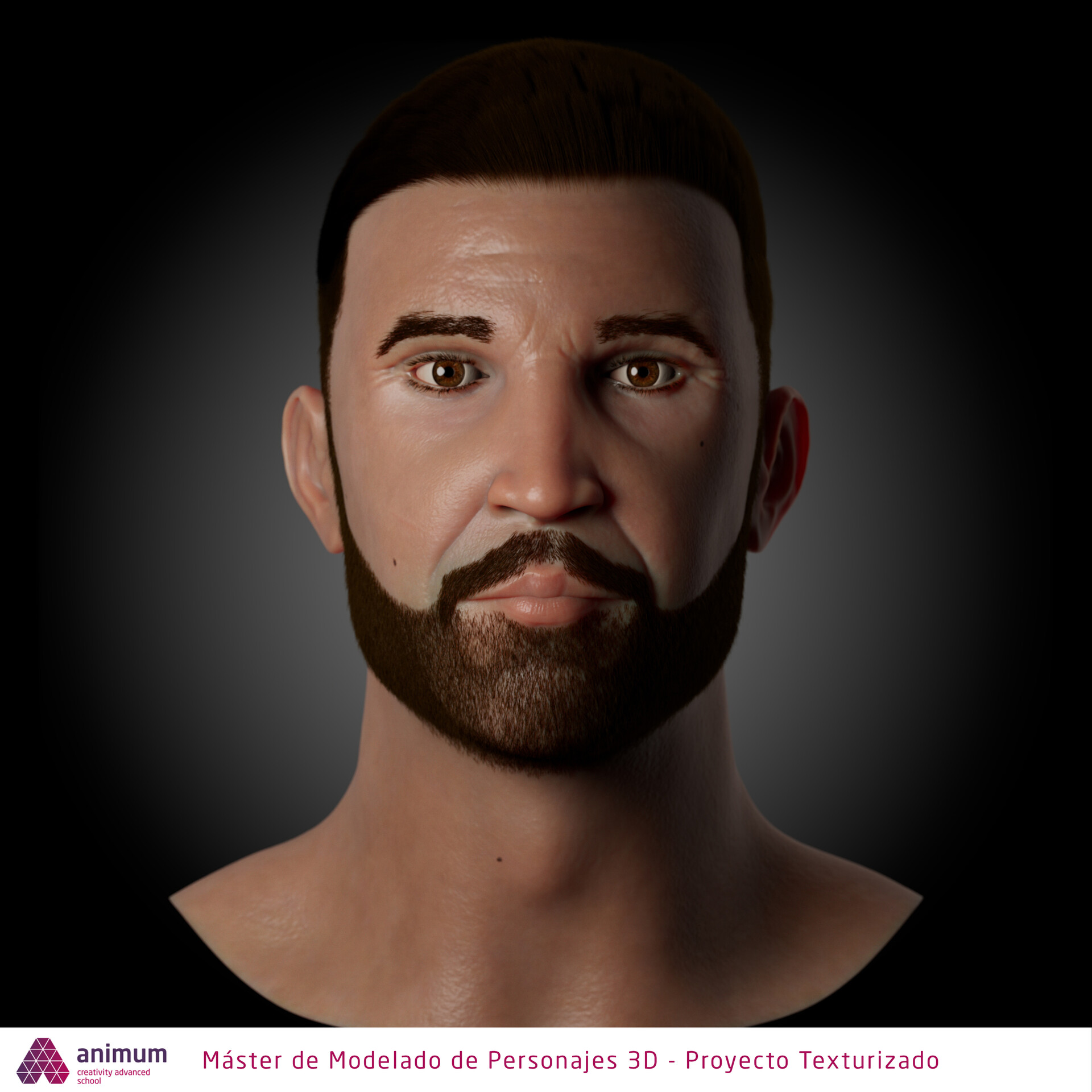 Jose Antonio Vela Alonso - Human Face - Detail and Texture