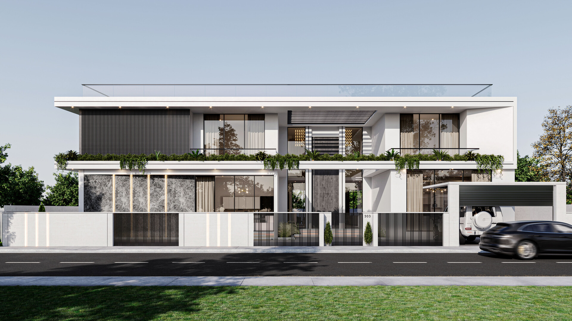 ArtStation - RESIDENTIAL VILLA 3 | RENDERS