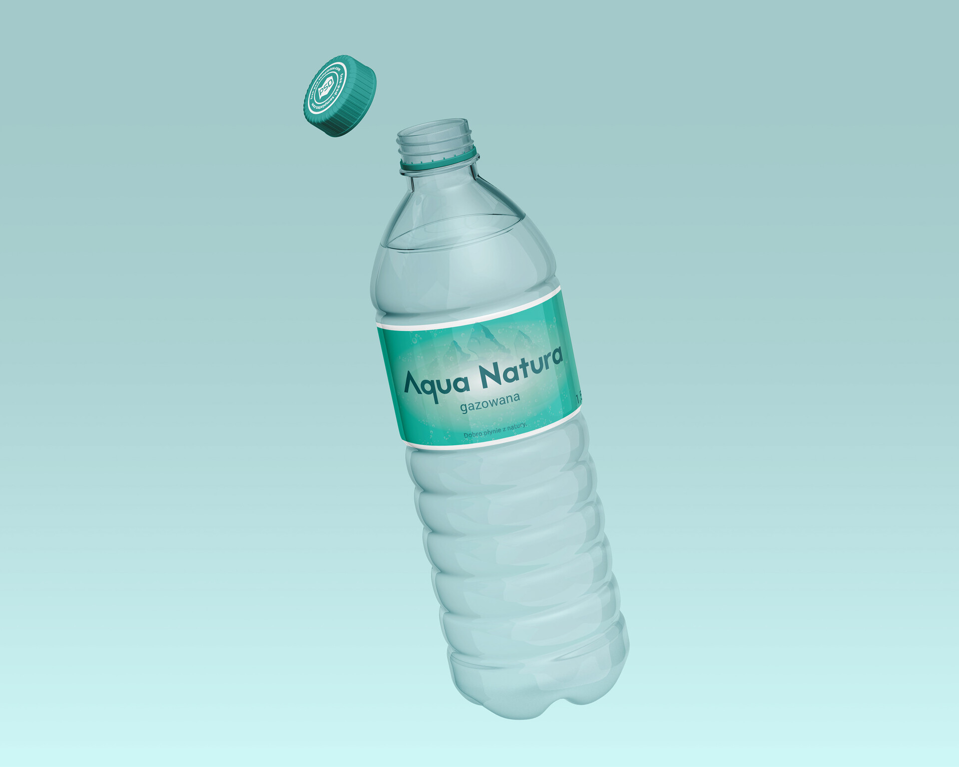ArtStation - Mineral water label design