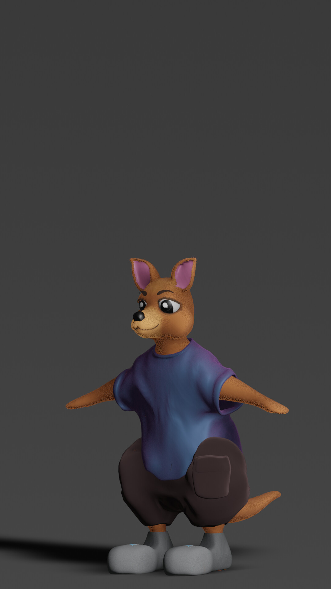 ArtStation - 3d Kangaroo model