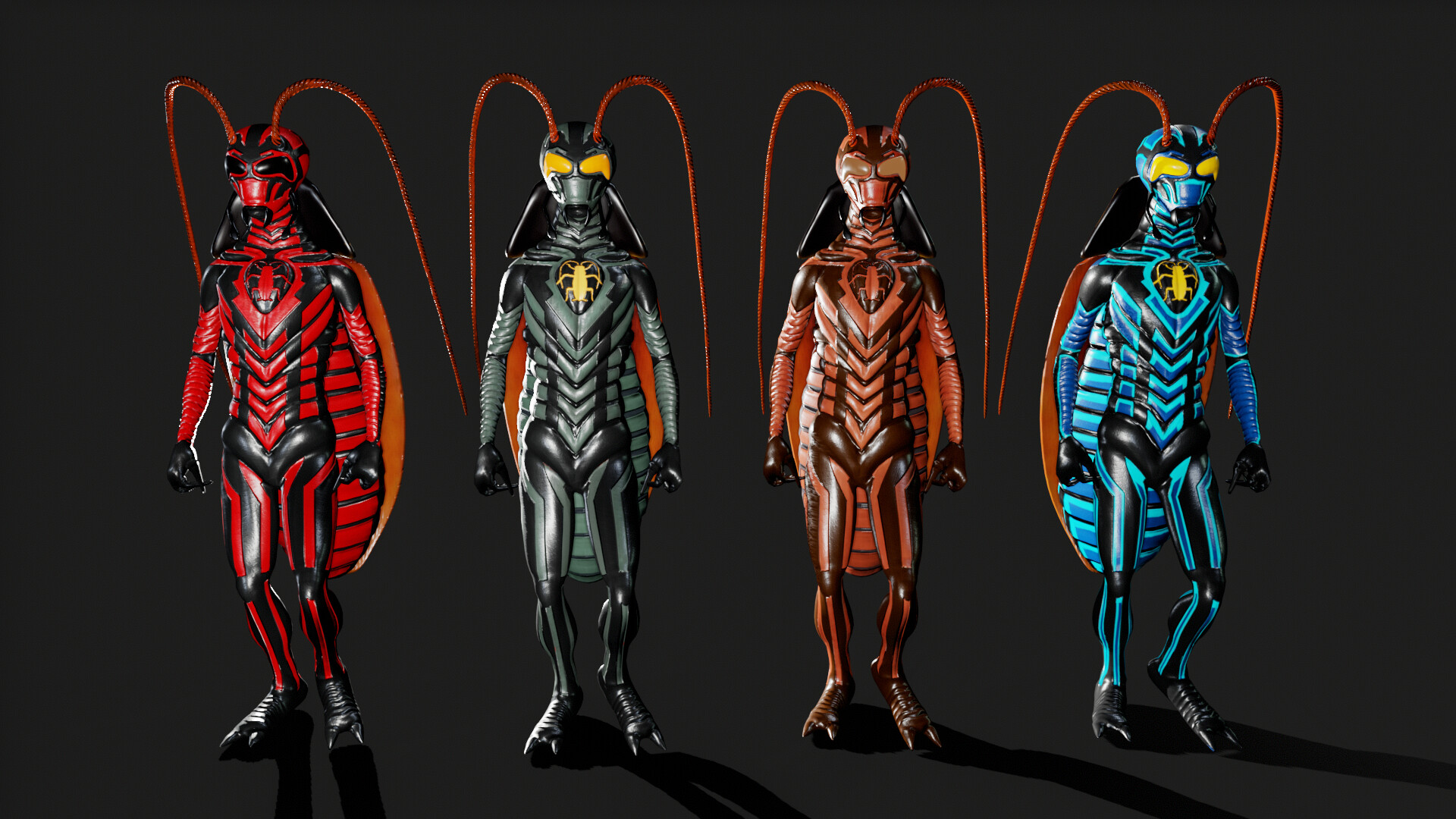 ArtStation - Cockroach Man