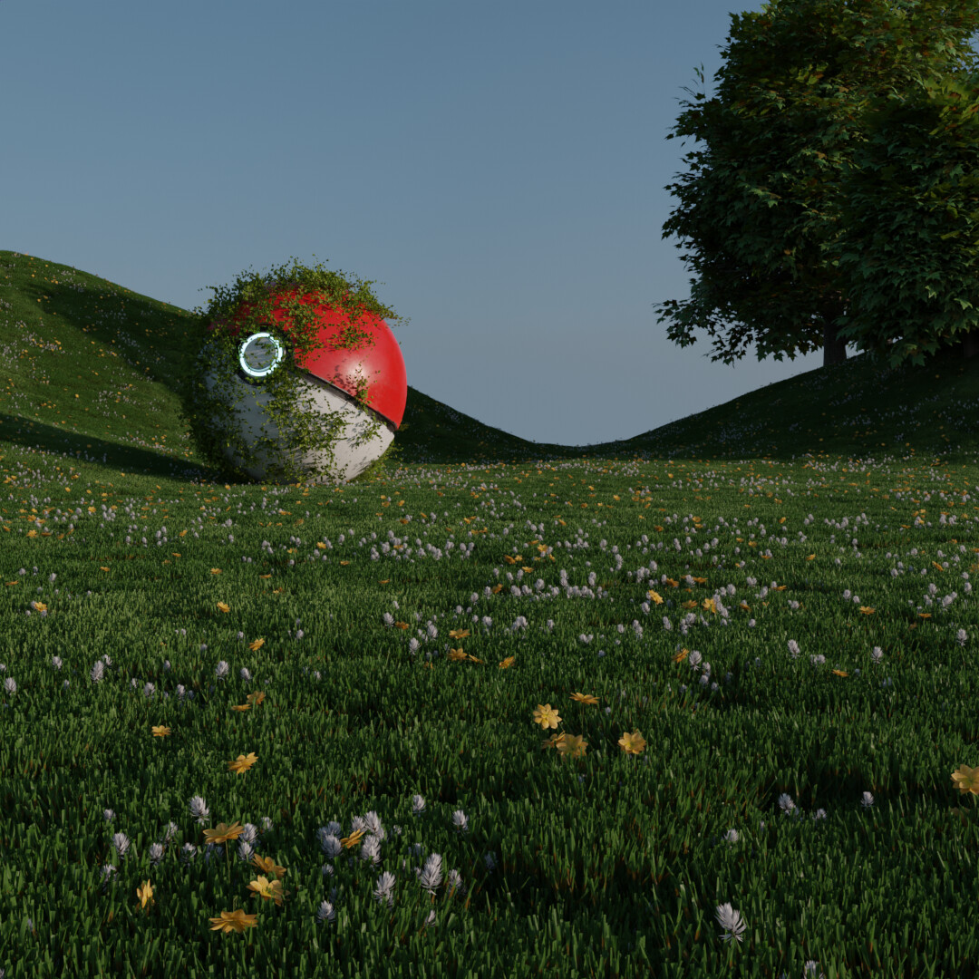 ArtStation - The Pokéball