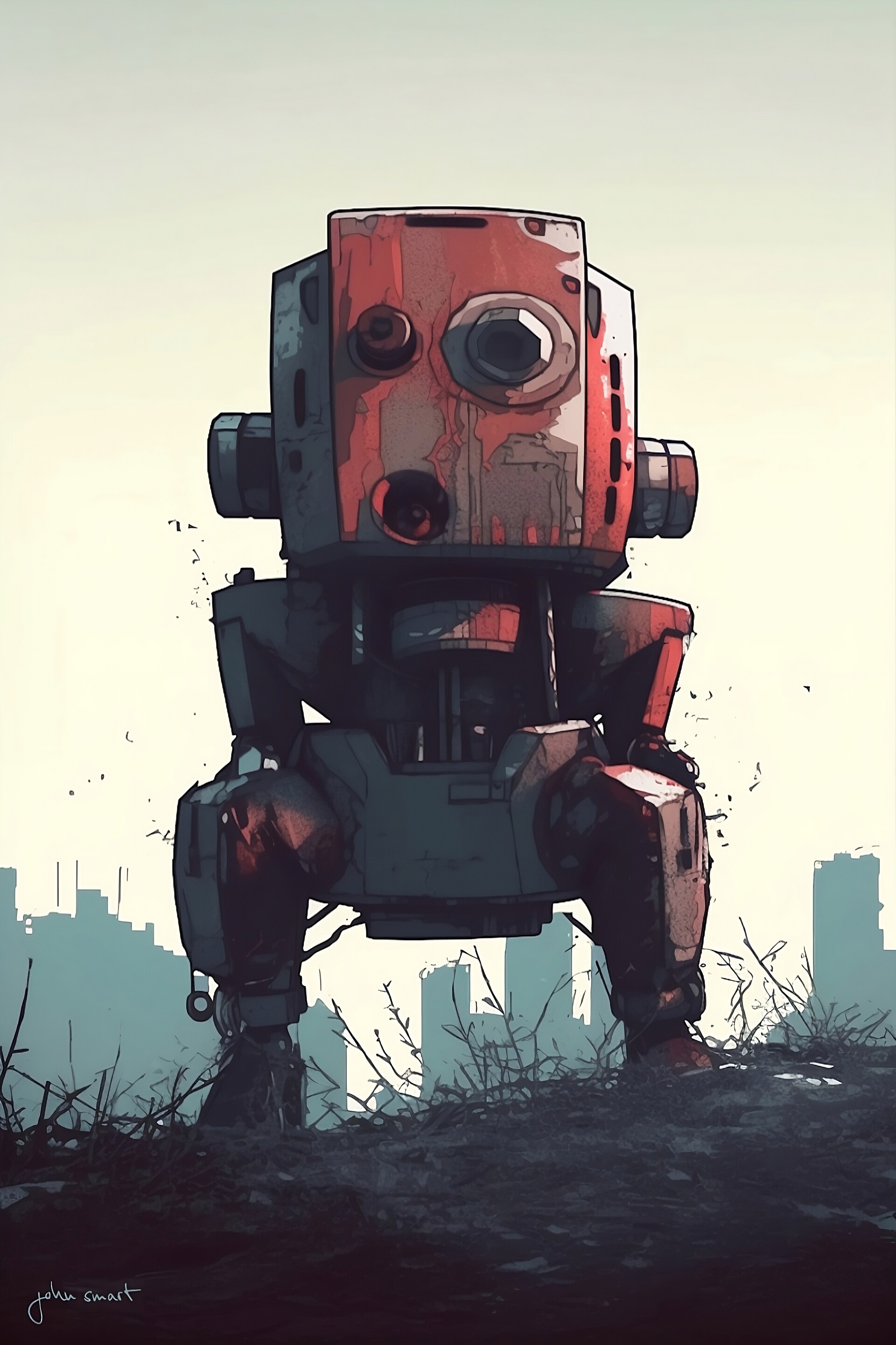 ArtStation - digital ist besser by john smart 2023