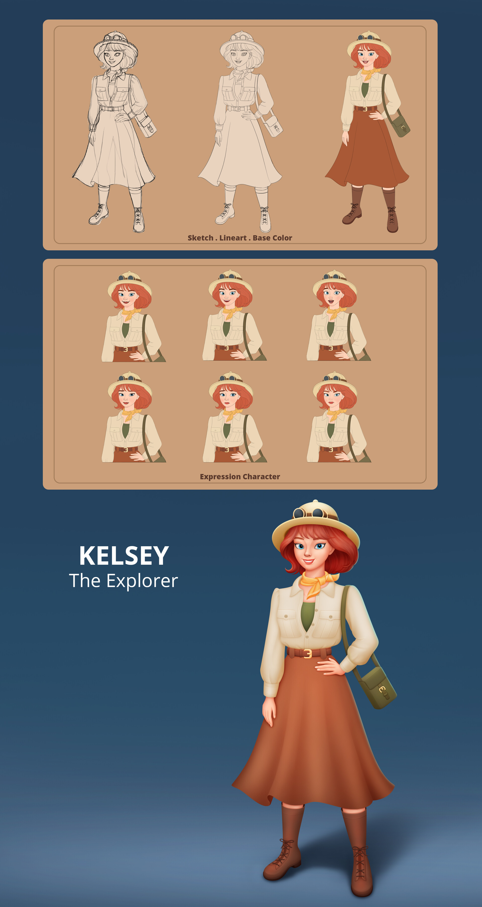 ArtStation - The Explorer Character