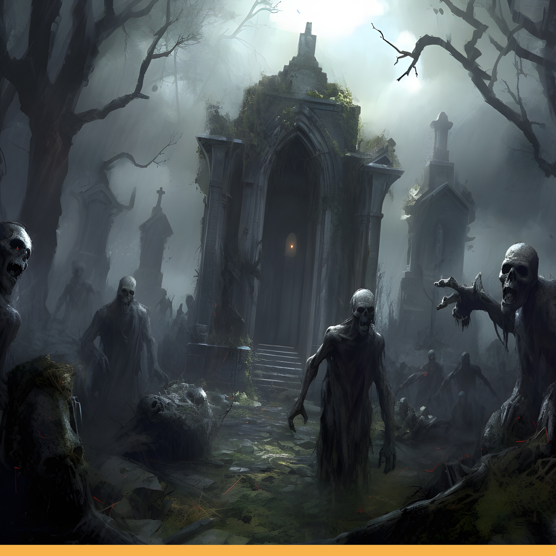 ArtStation - 1400+ Scary Environment Concept pack in 8 Categories