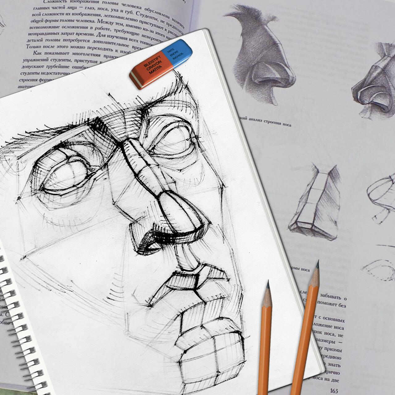 ArtStation - Anatomy study #1