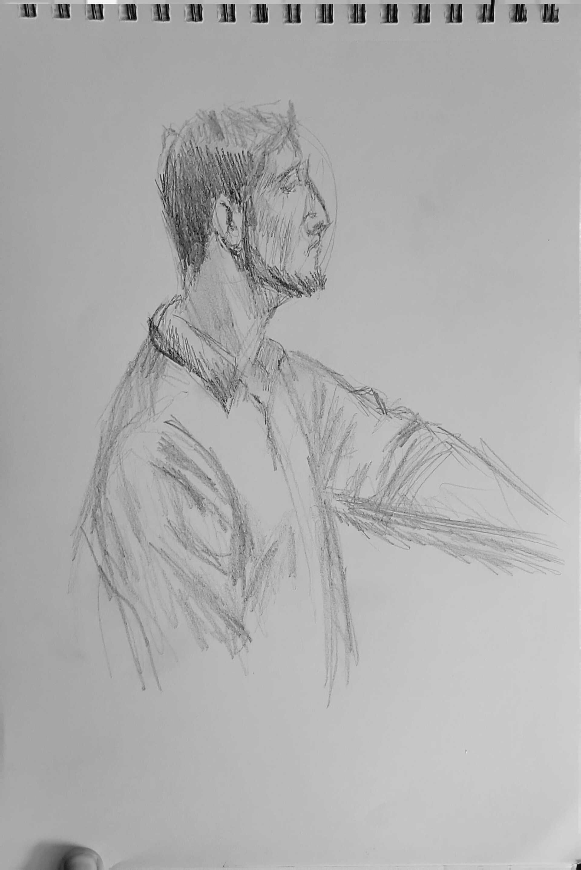 ArtStation - drawing of a man from Reddit Gets Drawn