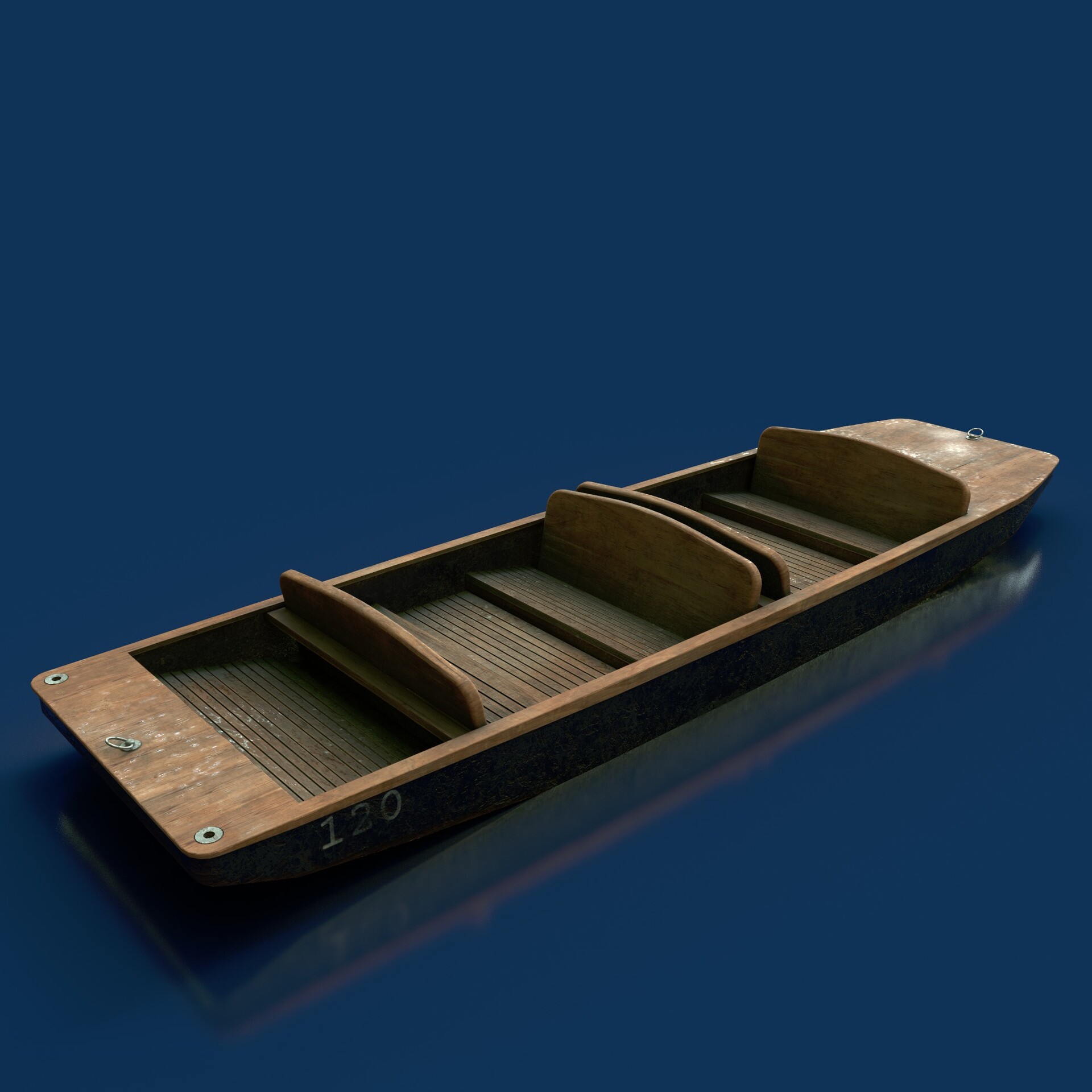 Joe Zandi - Punting Boat