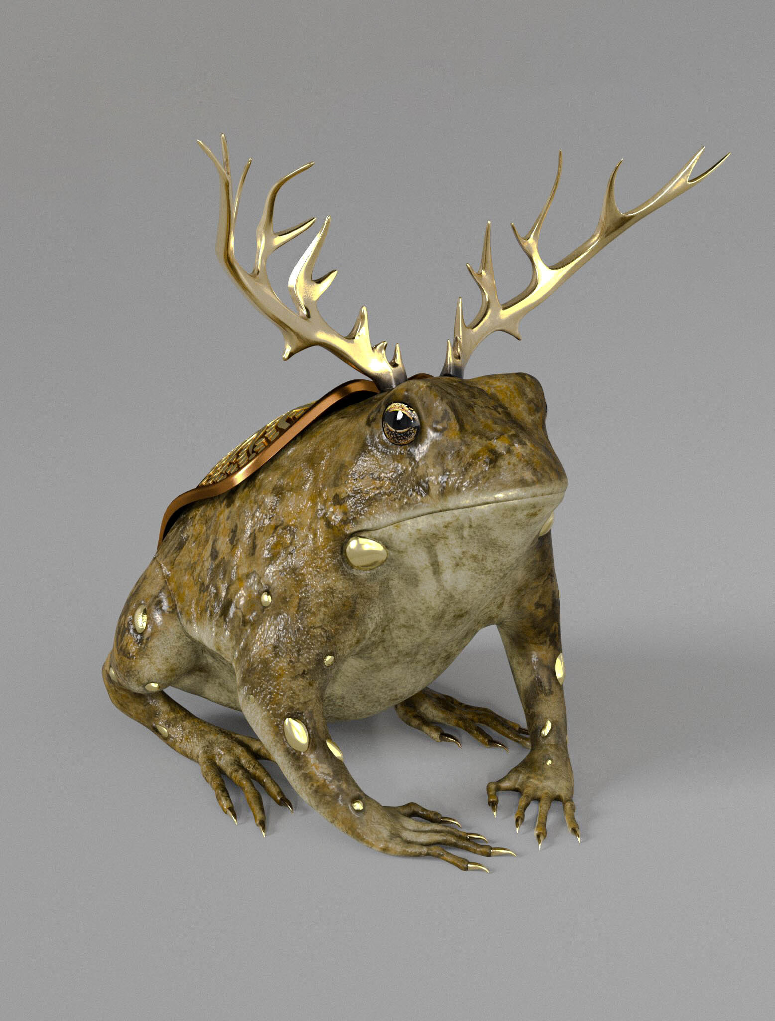 ArtStation - Horned frog