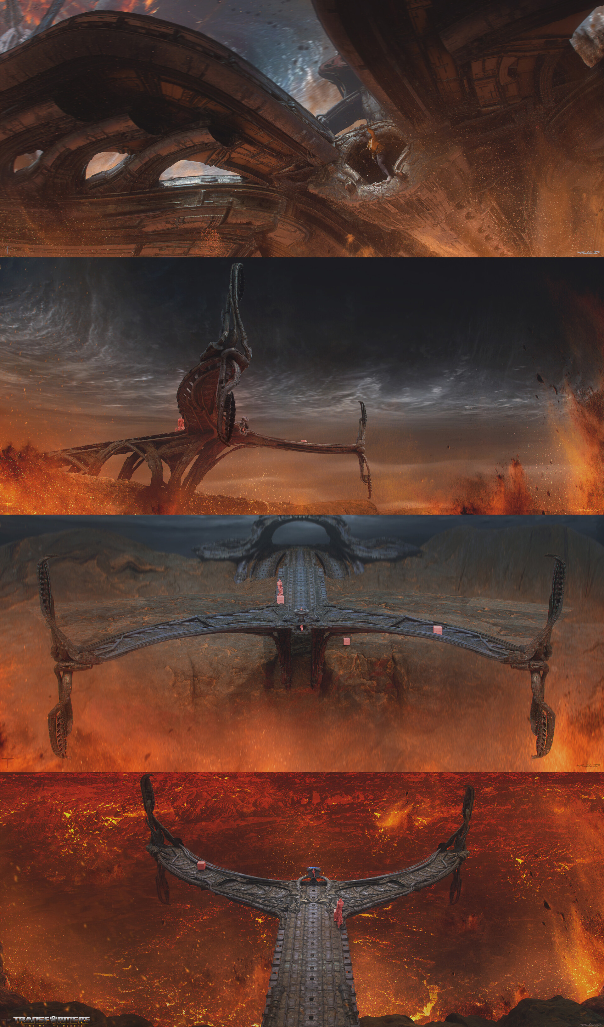 Pablo Dominguez - Transformers ROTB Volcano Keyframes and Design