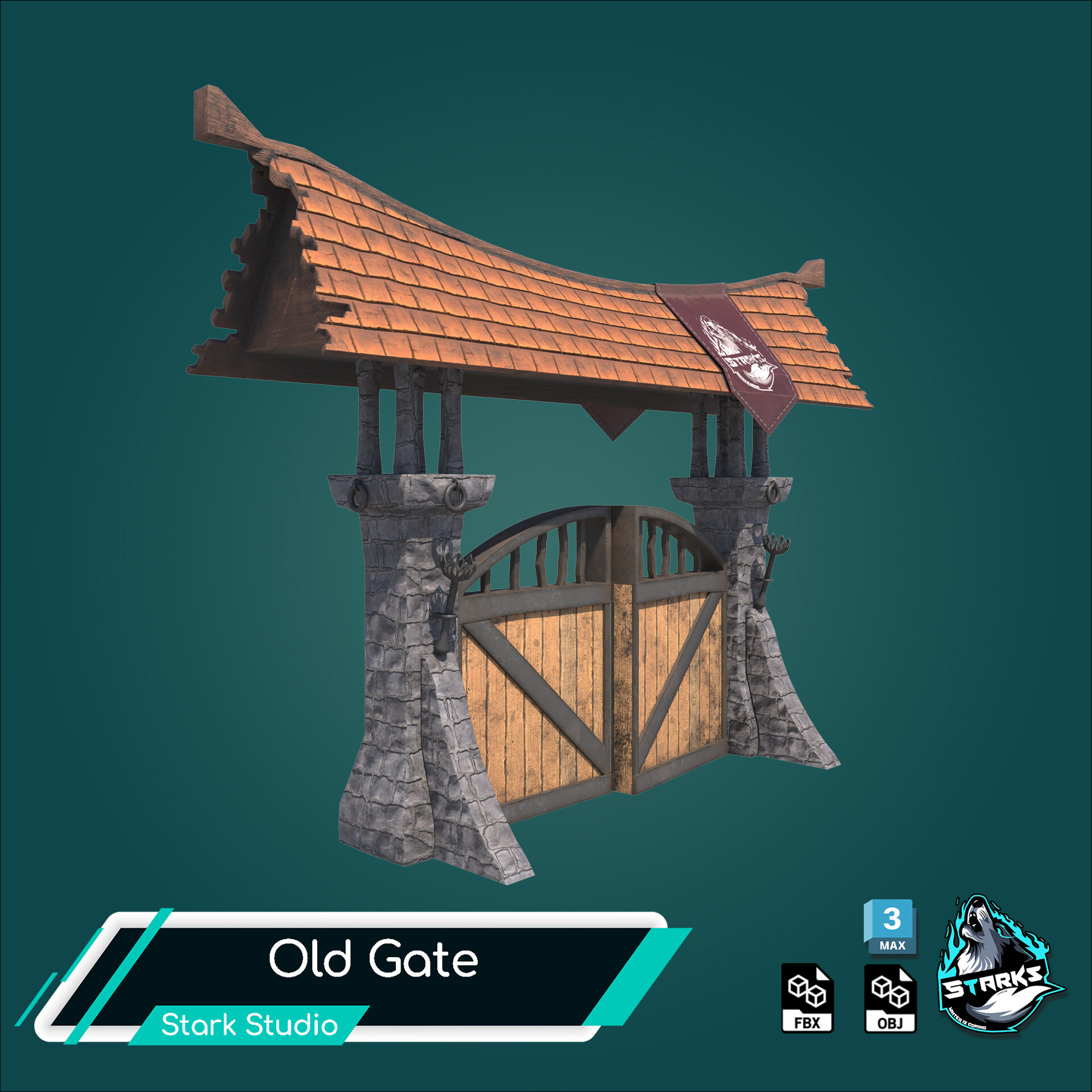 Stark Studio - 3d modeling gate