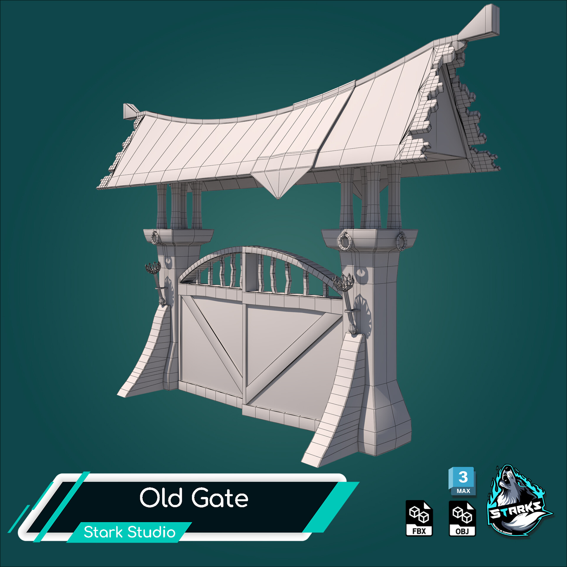 Stark Studio - 3d modeling gate