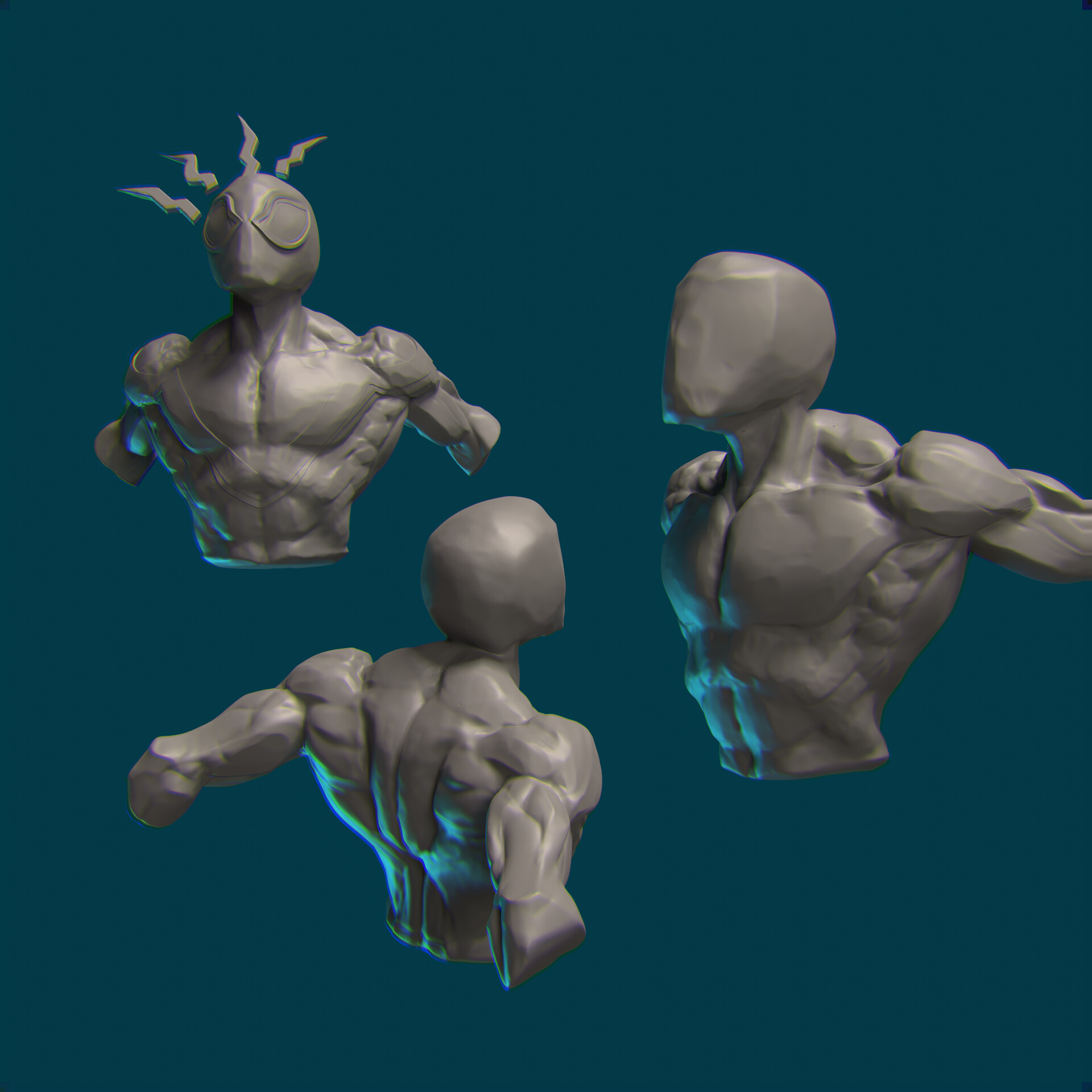 Zoheb Hussain - Weekend Sculpt Miles Morales