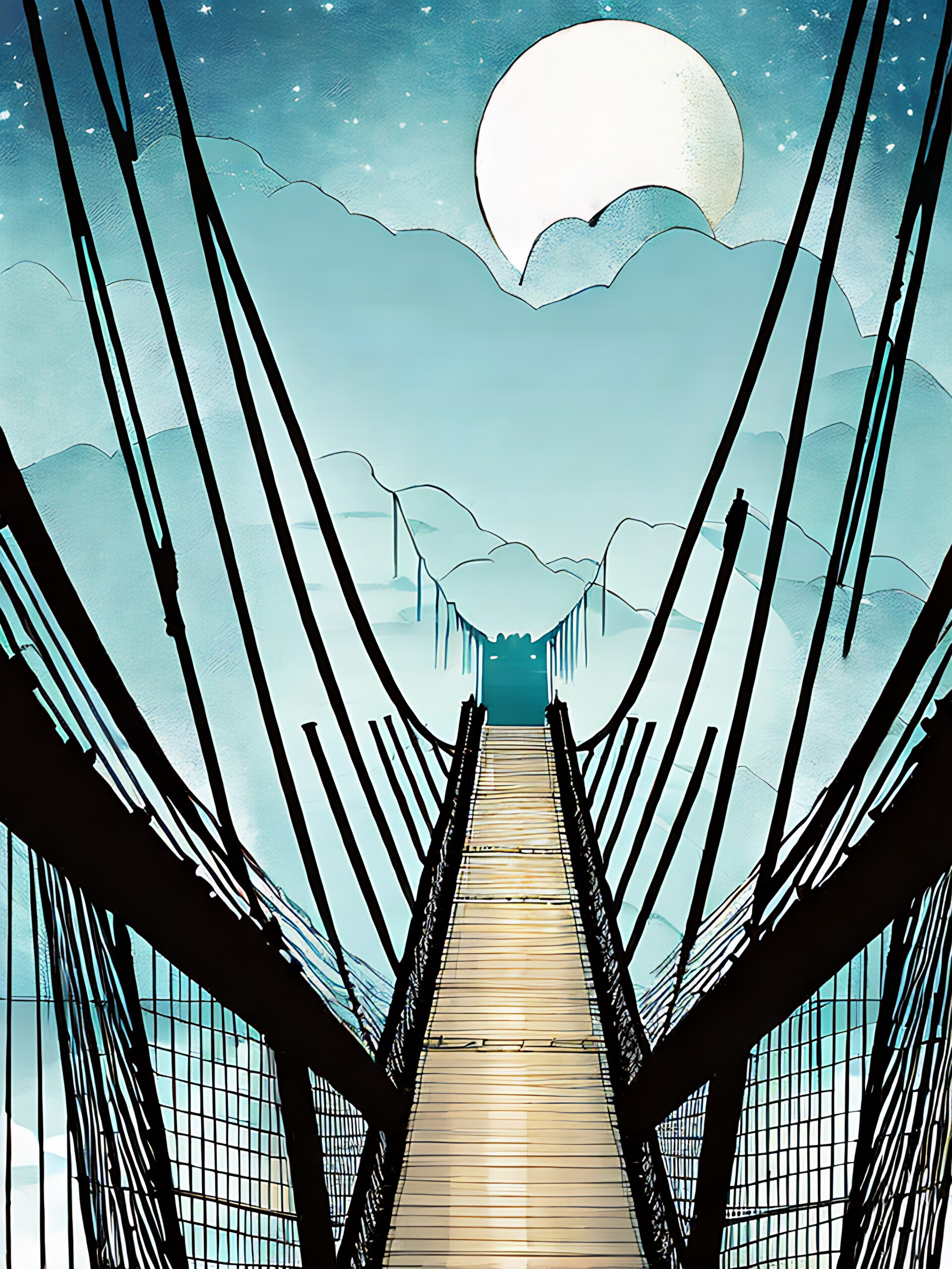 ArtStation - The Bridge to Nowhere