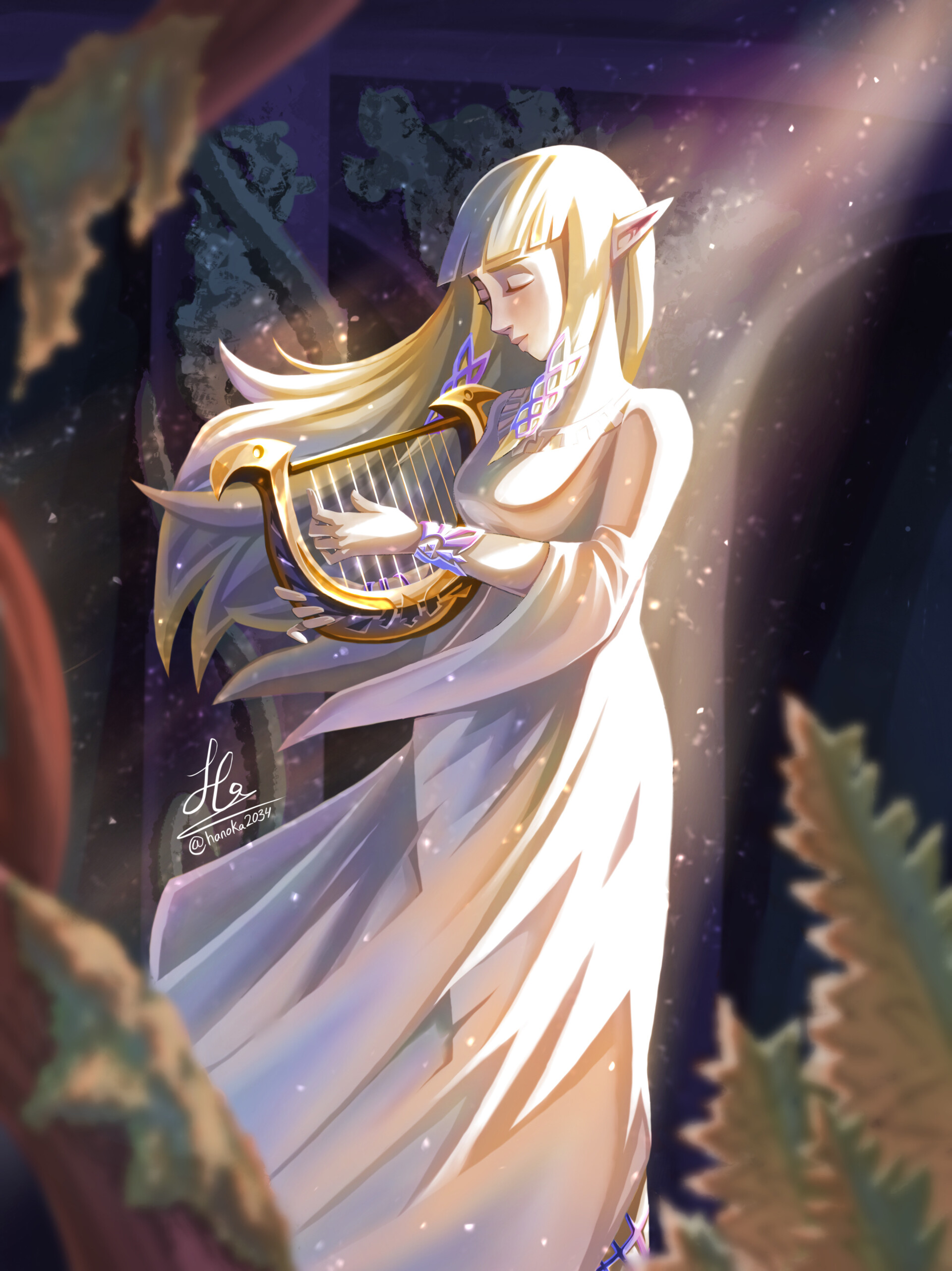ArtStation - [TLoZ] Zelda - Ballad of The Goddess