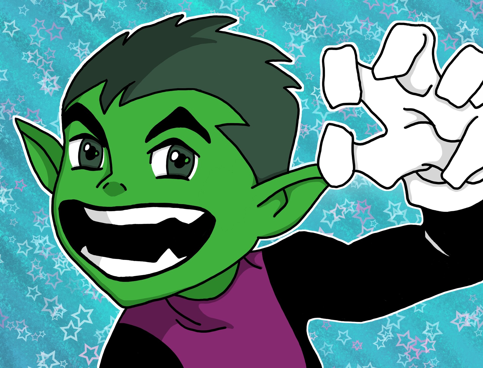 ArtStation - Beast Boy Fan Art