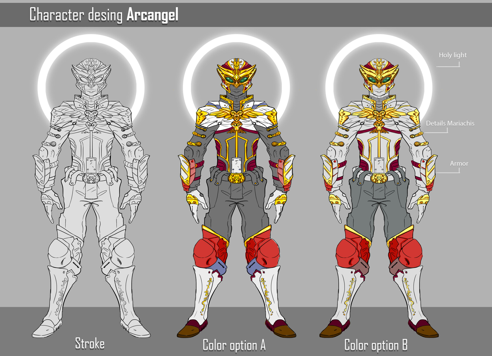 ArtStation - Arcangel character